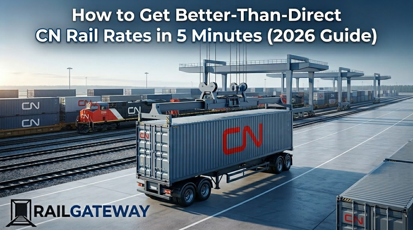 How To Get Better-Than-Direct CN Rail Rates In 5 Minutes (2026 Critical ...